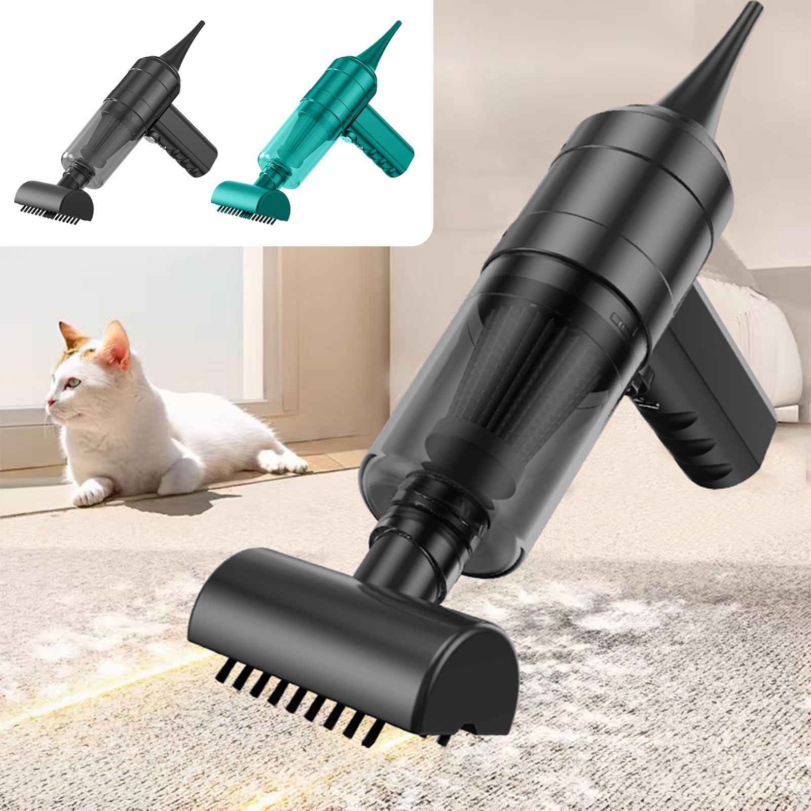 Wireless Pet Vacuum, High-power Car Cleaner, Dual-speed Adjustable ...
