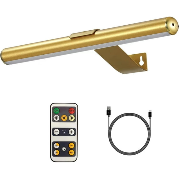 Wireless Picture Light Battery Operated,Recharable Painting with Remote ...