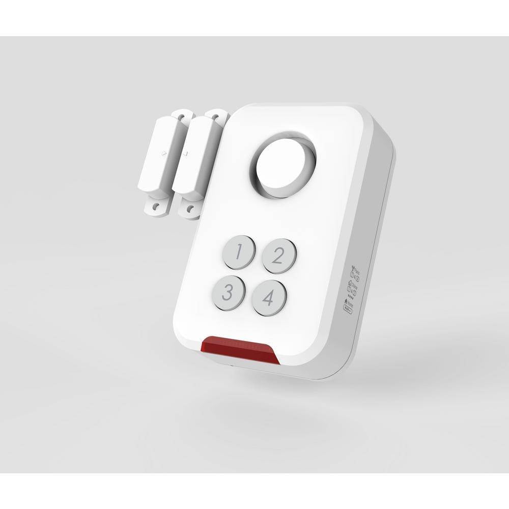 Defiant Wireless Pool Alarm, 100dB, Gate and Door Sensor, Easy Install ...