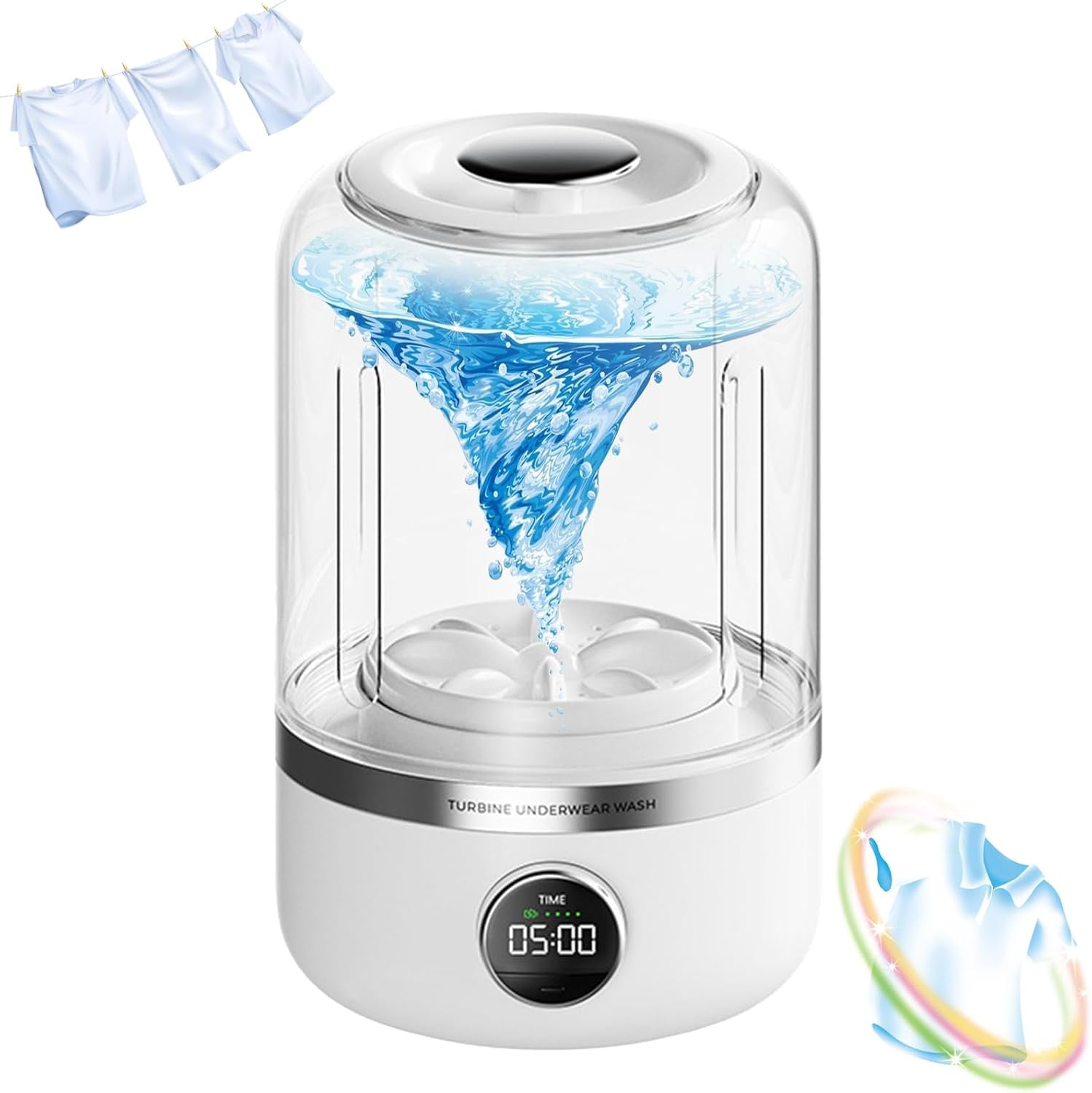 Wireless Portable Laundry Cup for Underwear, Bra and Underwears ...