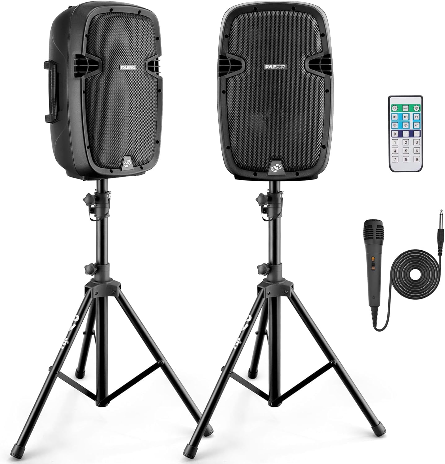 Wireless Portable PA system - 1000W High Powered Bluetooth Compatible ...