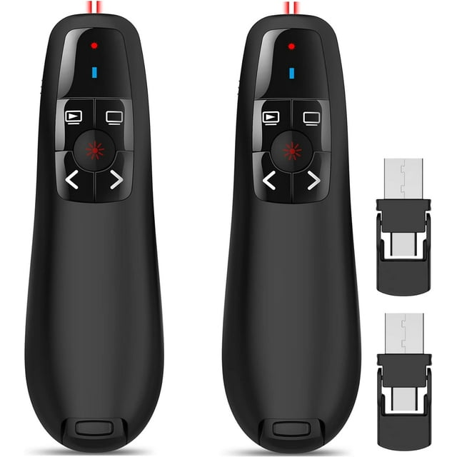 Wireless PowerPoint Remote Presentation Clicker: Battery Operated ...