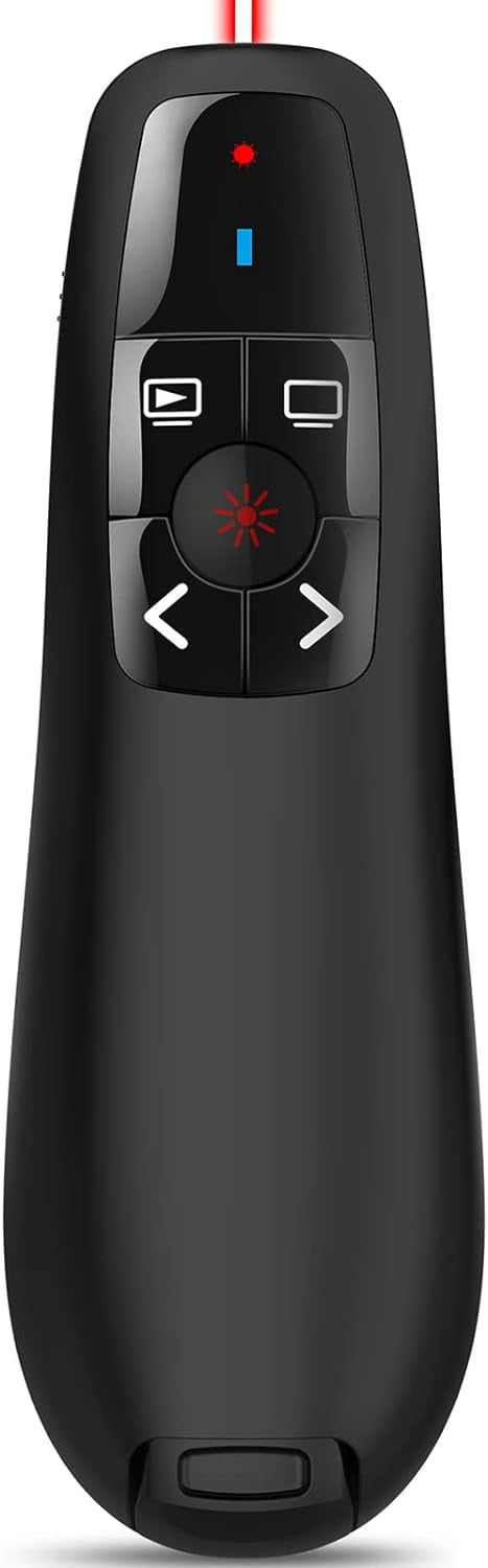 Wireless PowerPoint Remote Presentation Clicker: Presenter Pointer for ...