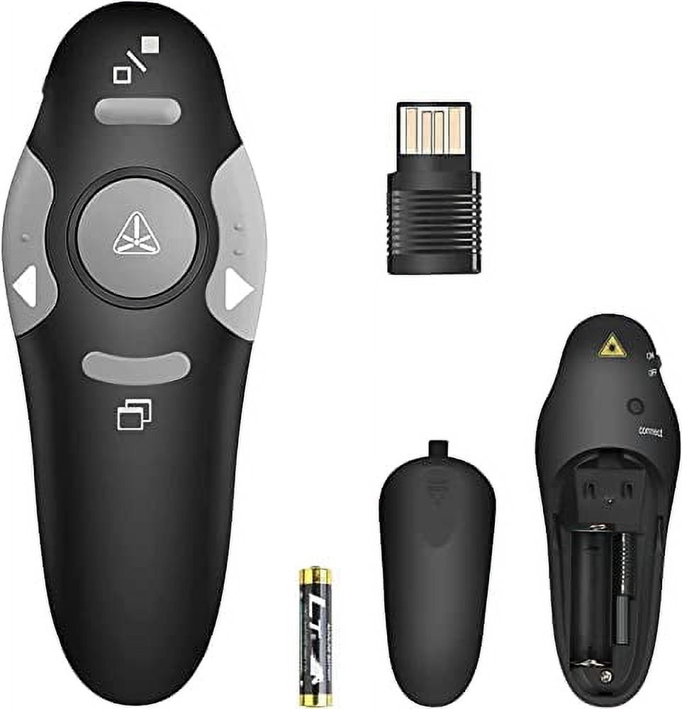 Wireless Presenter Remote with Laser Pointer, Universal Ofifice ...