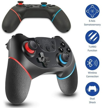 Emlimny Wireless Joypad for Nintendo Switch/Lite, Game Compatible, Dual Vibration, Motion ...