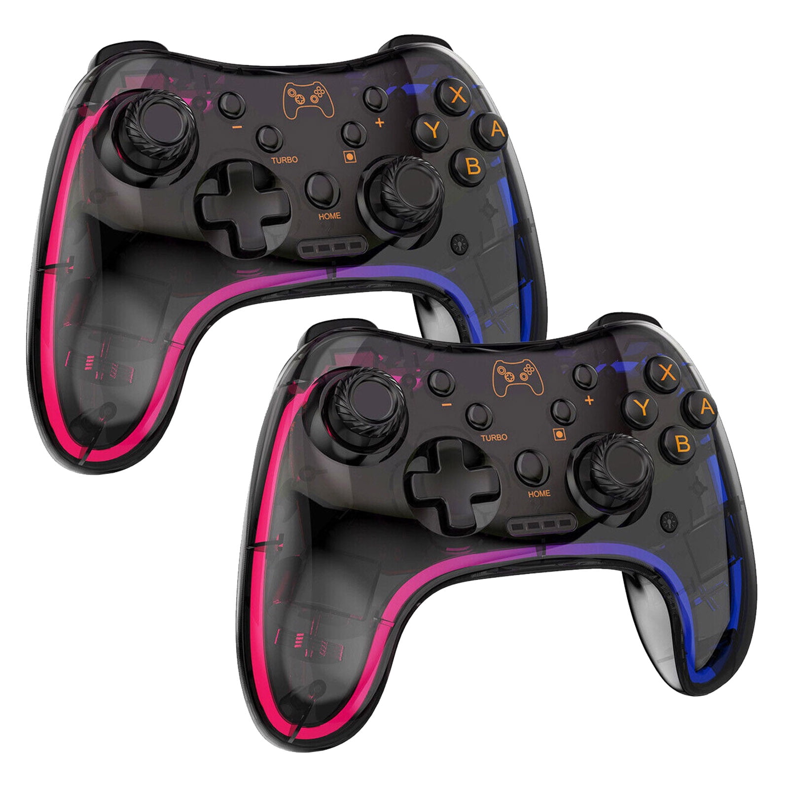 Wireless Pro Game Controller Wireless Gamepad With Gyro Axis Turbo Buttons Dual Vibration