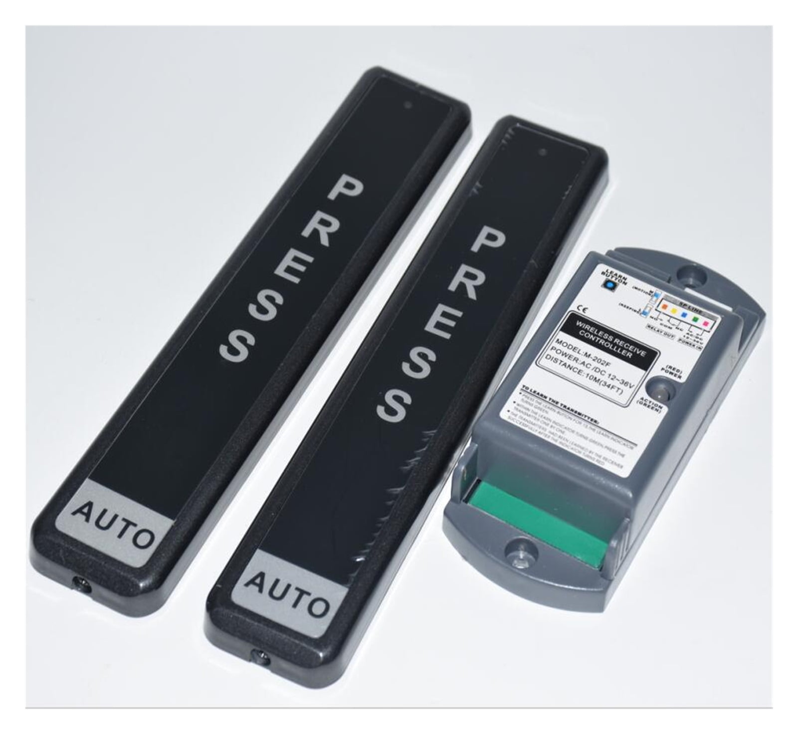 Wireless Push Exit Button Switch/touch Switch For Automatic Sliding ...