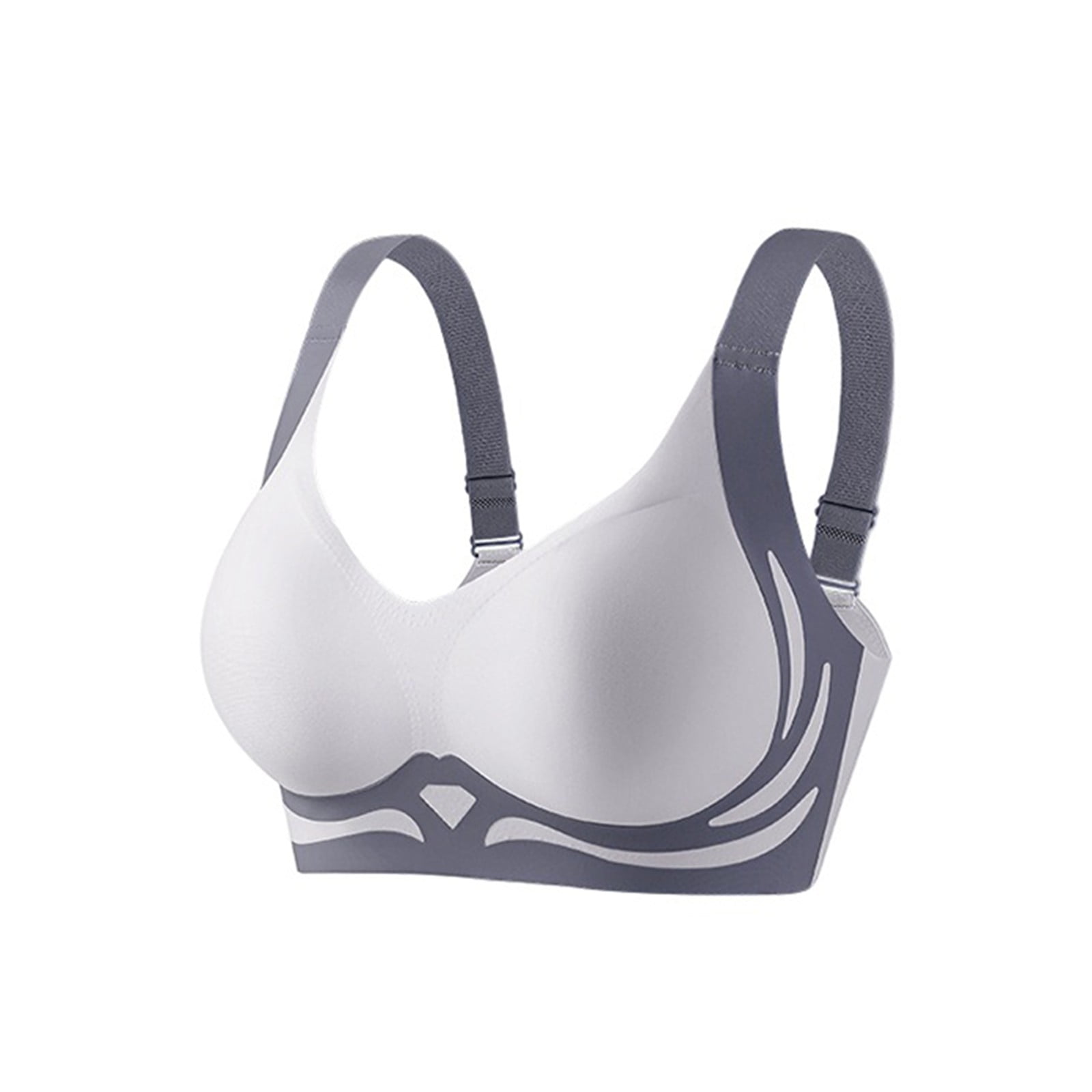 Wireless Push Up Bra Seamless Lifting Bras Anti-Sagging Super Gather ...