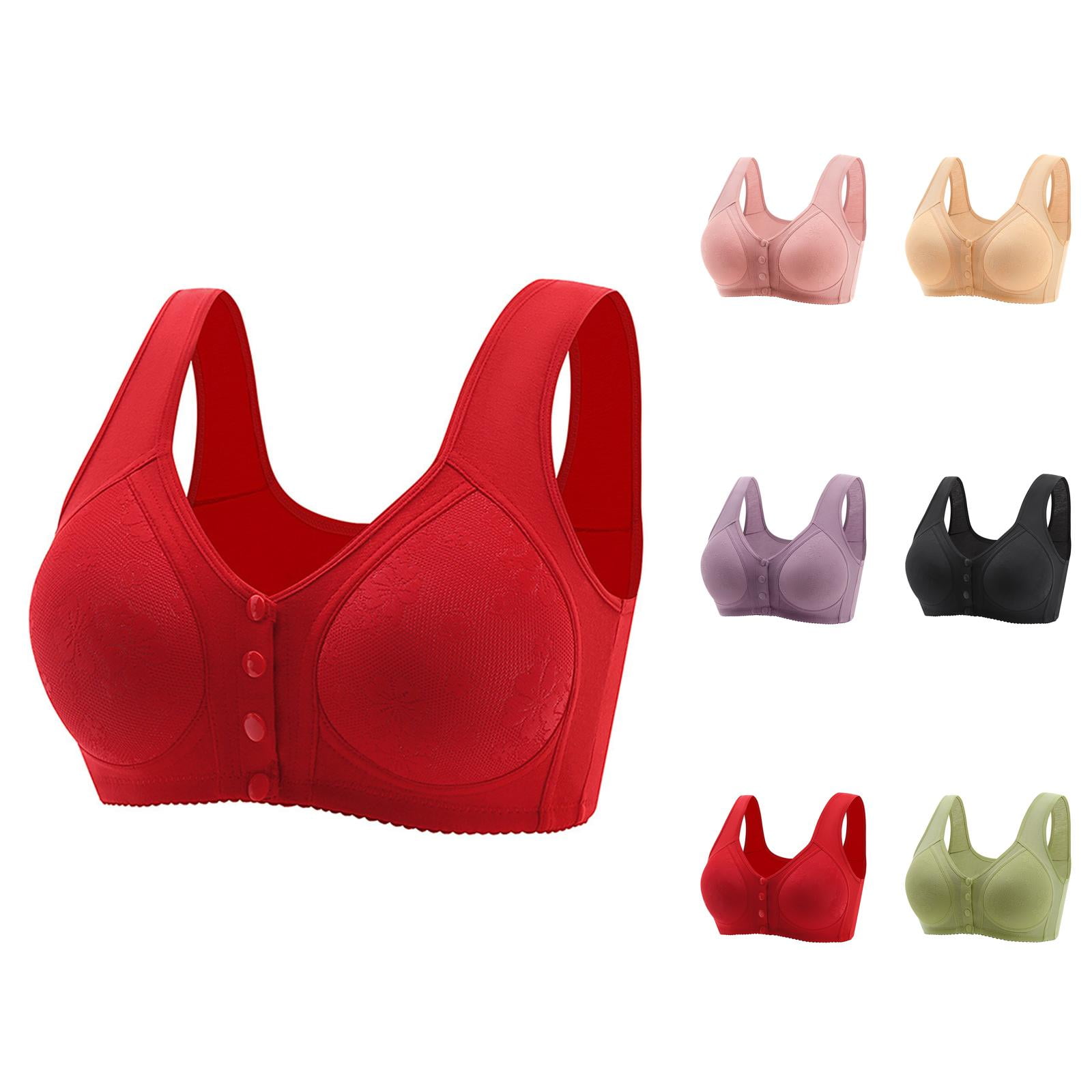 Wireless Push Up Bras for Women Lifting Bras for Sagging Breasts Front ...