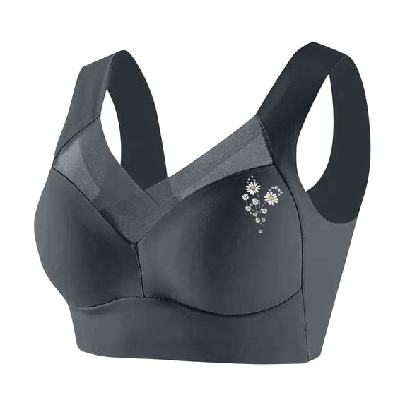 Wireless Pushup Bra for Women Seamless Full Coverage Comfort Womens ...