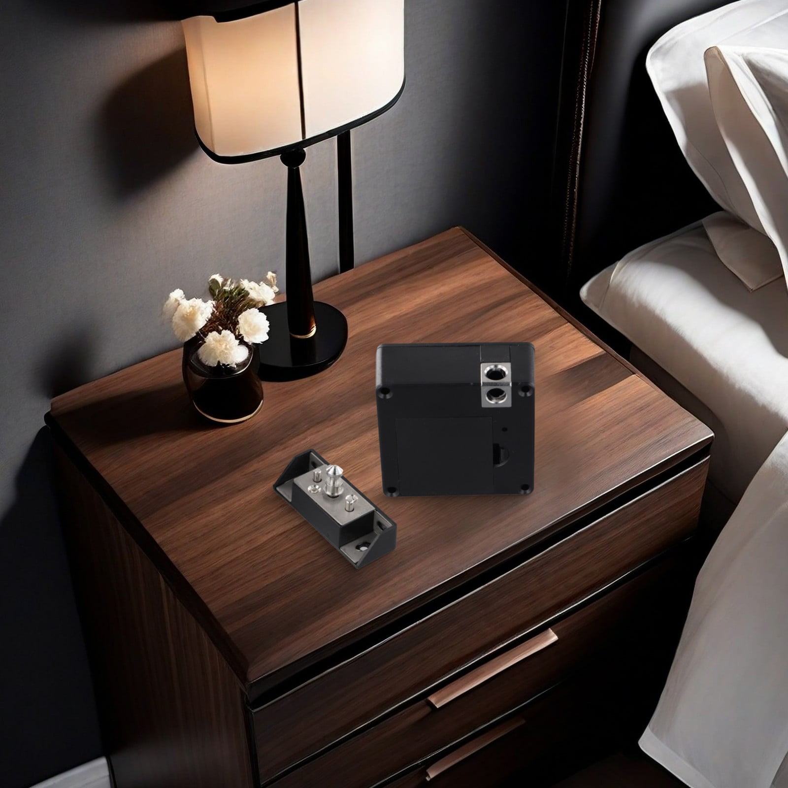 Wireless RFID Lock for Cabinets Low Power Alarm and Auto Unlock Feature ...