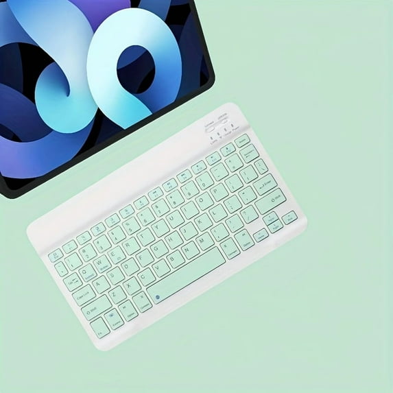 Wireless Rechargeable Keyboard USB-C Charging - Long-Lasting Polymer ...