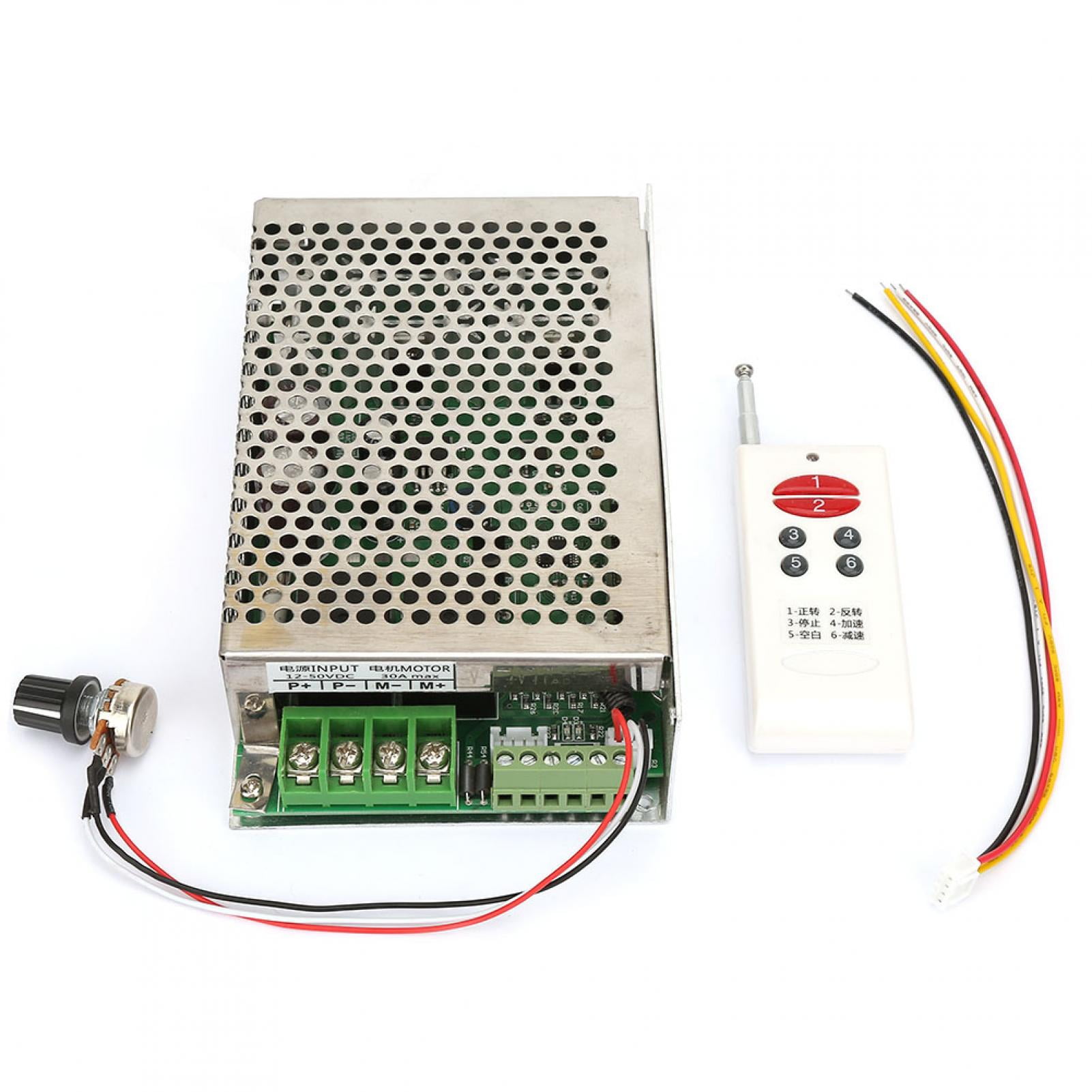 Wireless Remote Control DC Motor Governor Speed Controller 12V/24V/30V ...