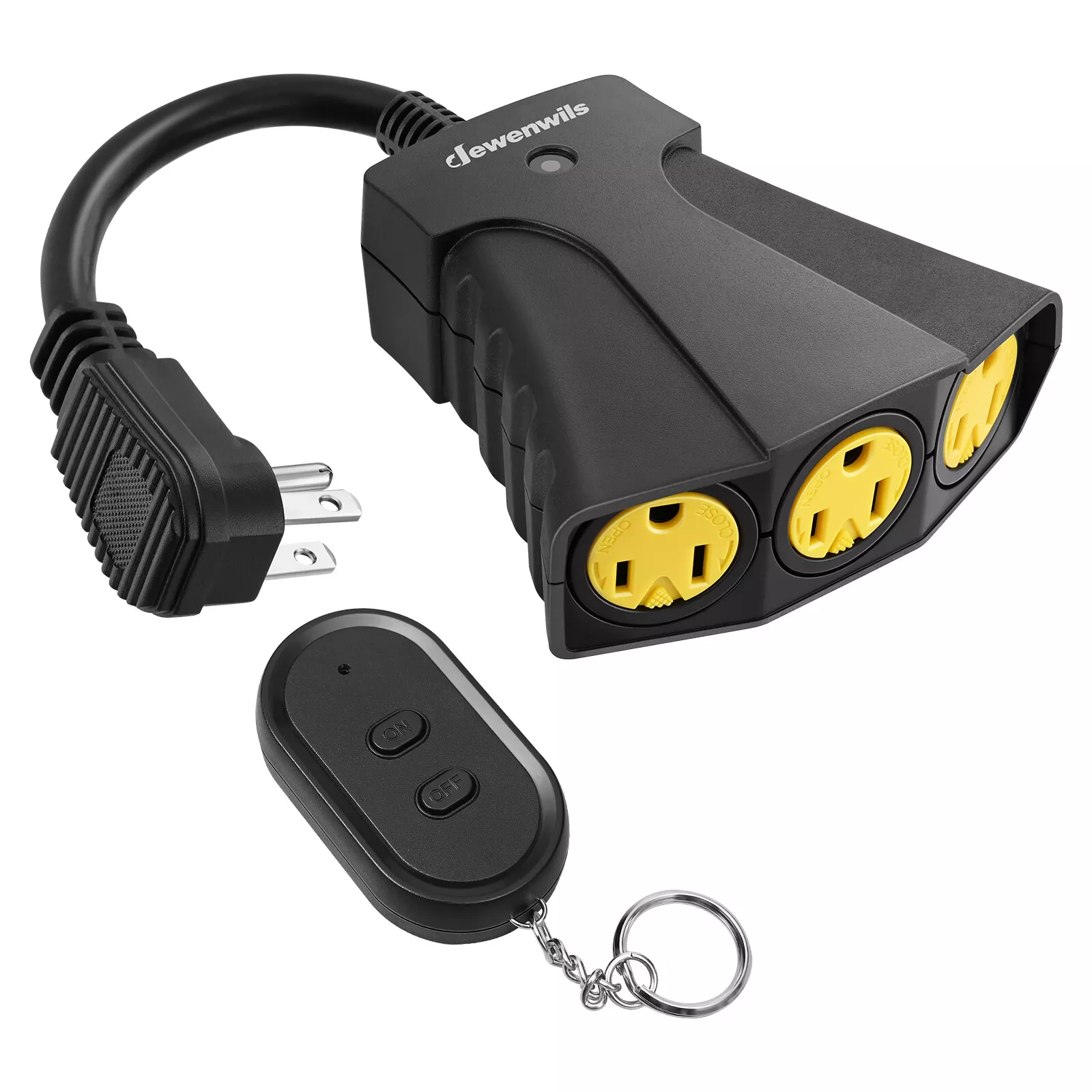 Wireless Remote Control Electrical Outlet Switch for ChristmasLights ...