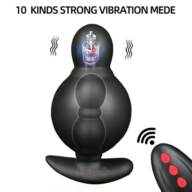 Wireless Remote Control Inflatable Anal Expansion Prostate Massager 10