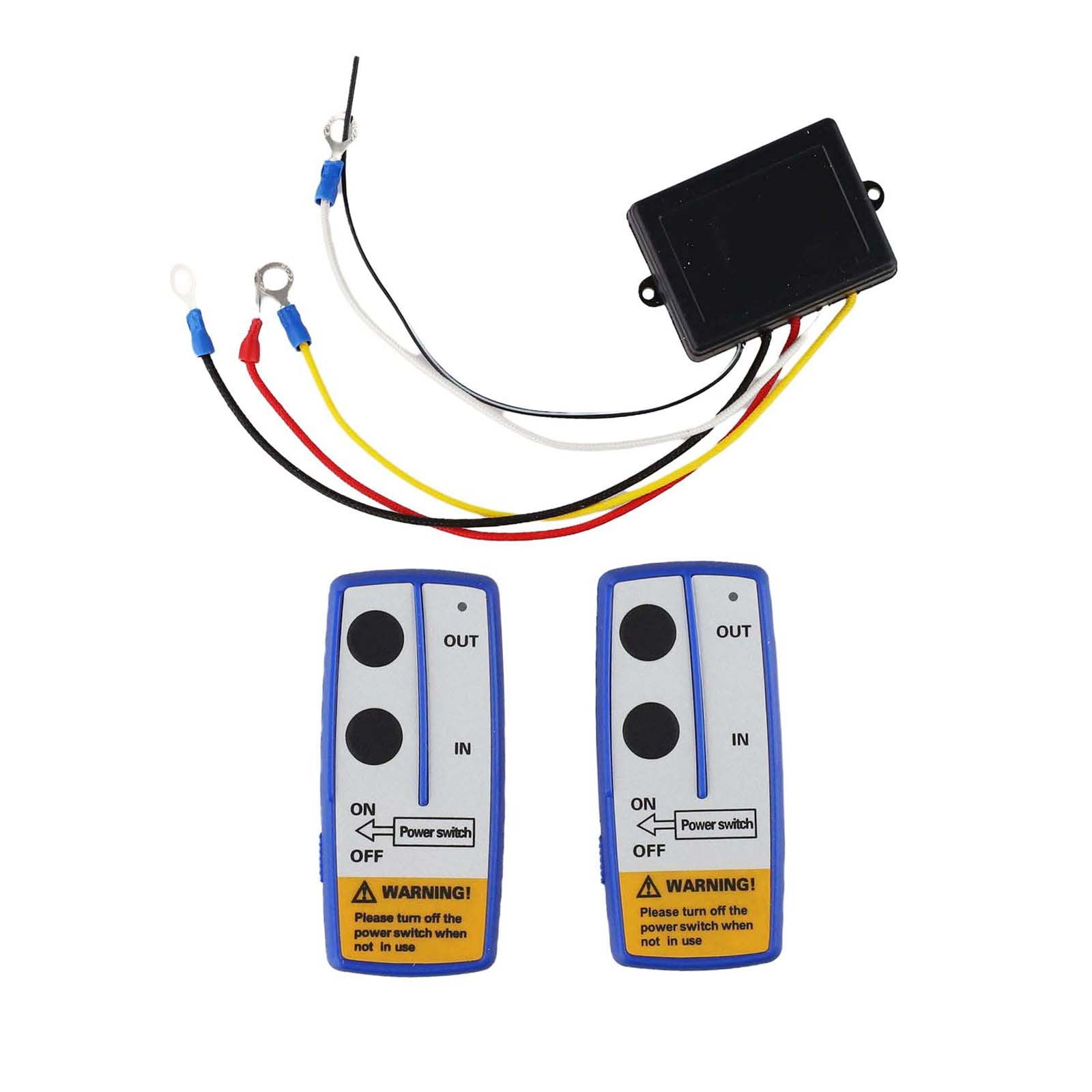Wireless Remote Control Kit for 12V/24V Winches Suitable for Trucks ...