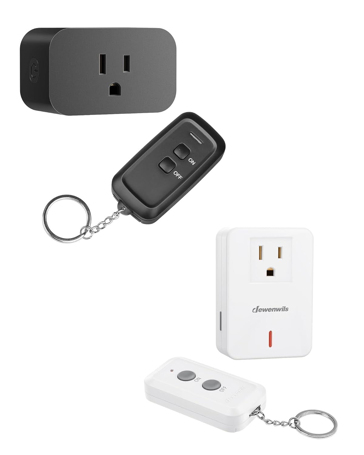 Wireless Remote Control Outlet, Indoor Remote Light Switch, No ...