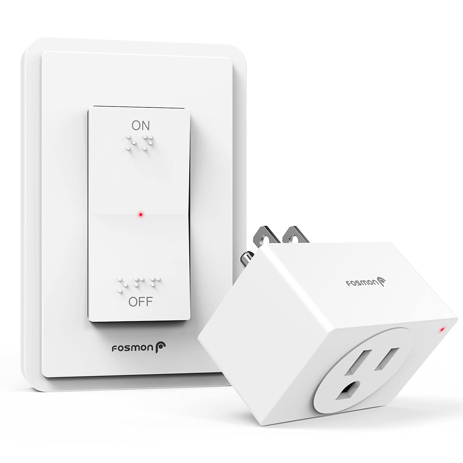 Wireless Remote Control Outlet Plug Indoor, Battery Operated Light ...