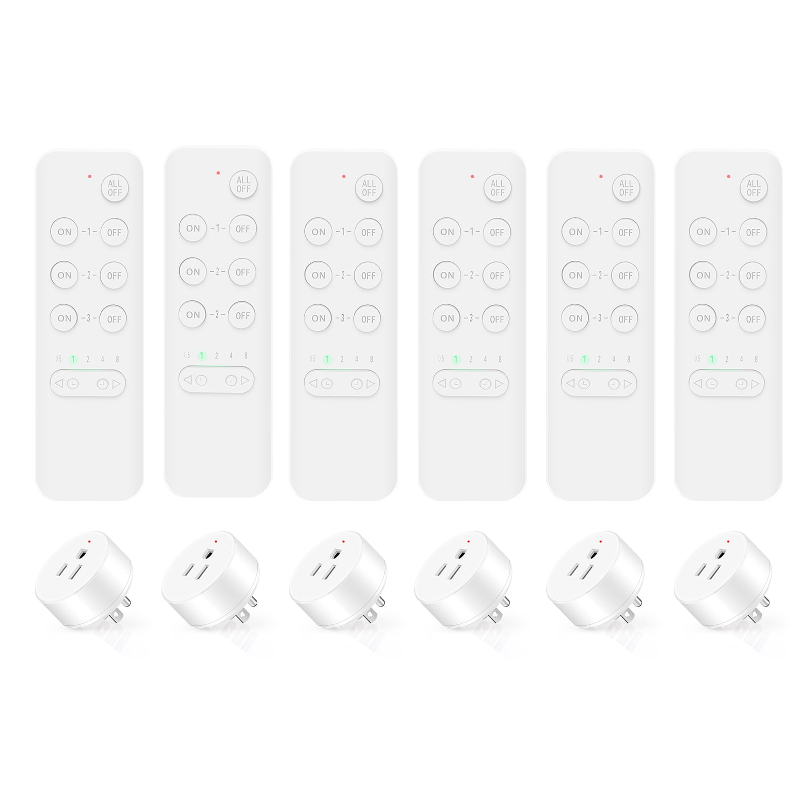 Wireless Remote Control Outlet Switch Power Plug, NineLeaf Remote ...