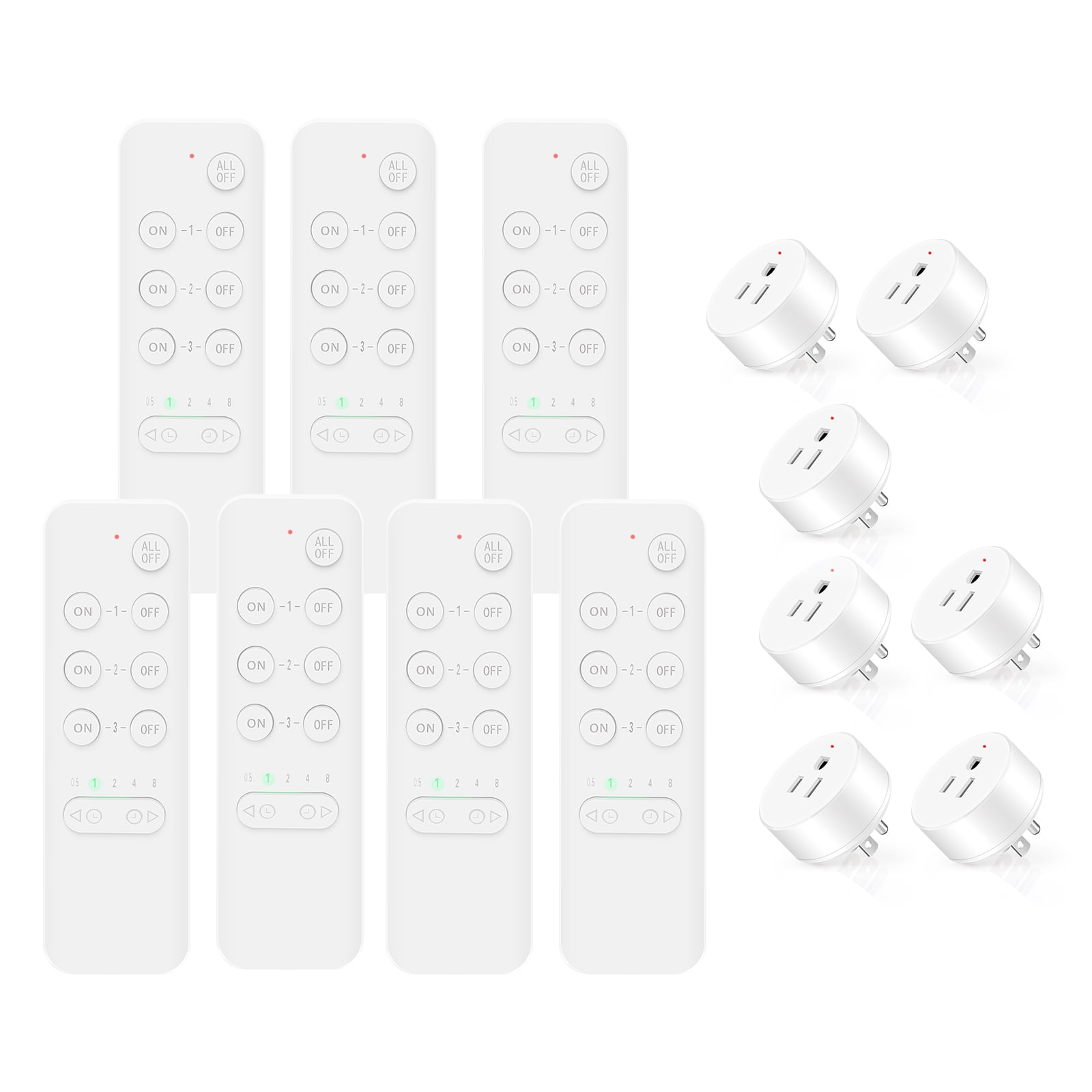 Wireless Remote Control Outlet Switch Power Plug, NineLeaf Remote ...