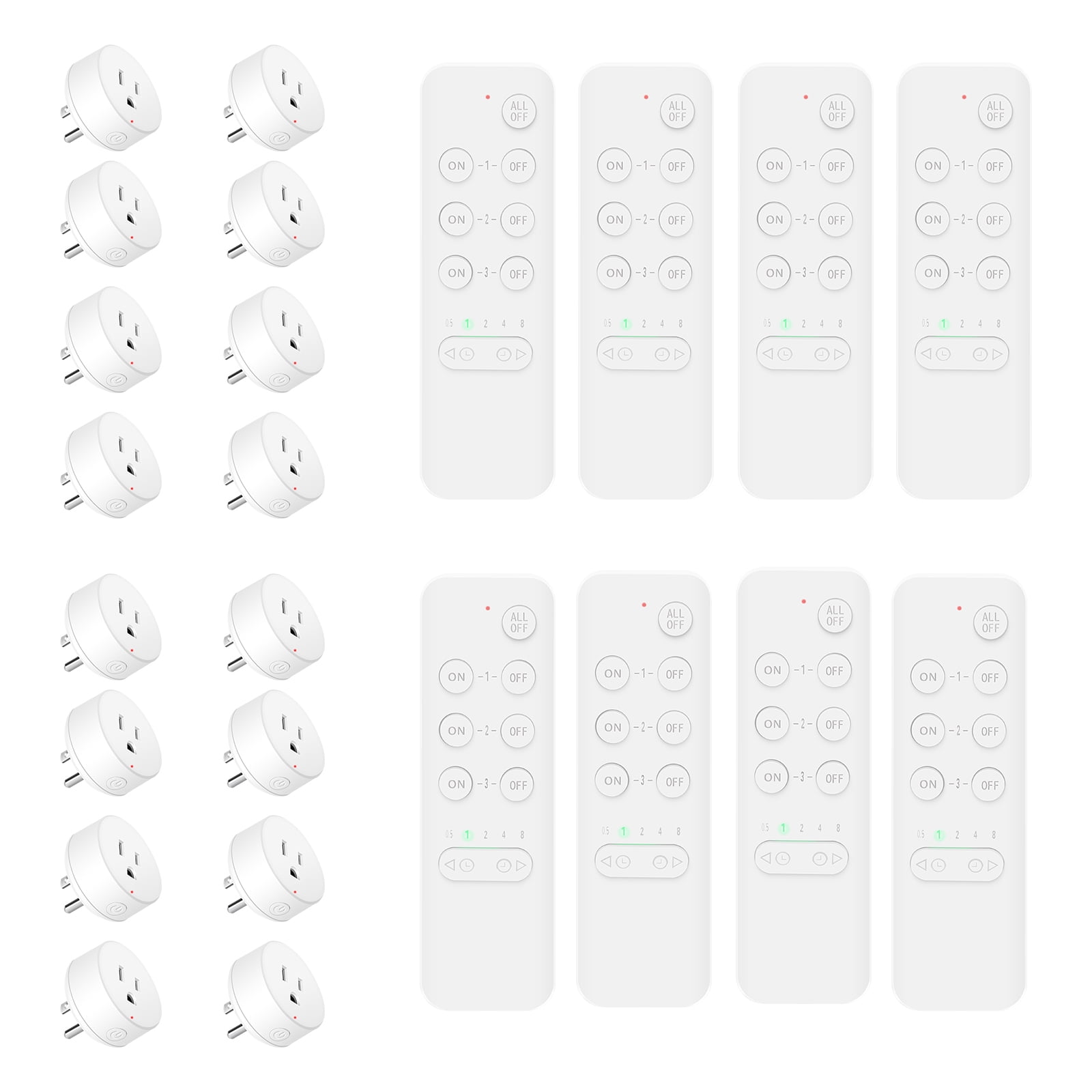 Wireless Remote Control Outlet Switch Power Plug, NineLeaf Remote ...