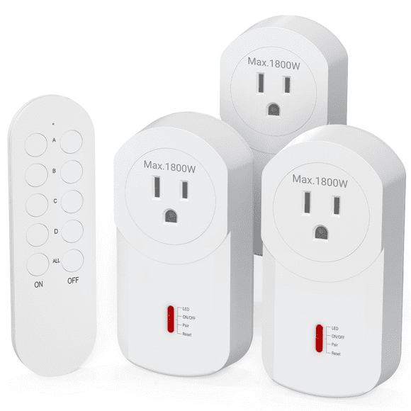 Remote Controlled Outlets in Outlets - Walmart.com