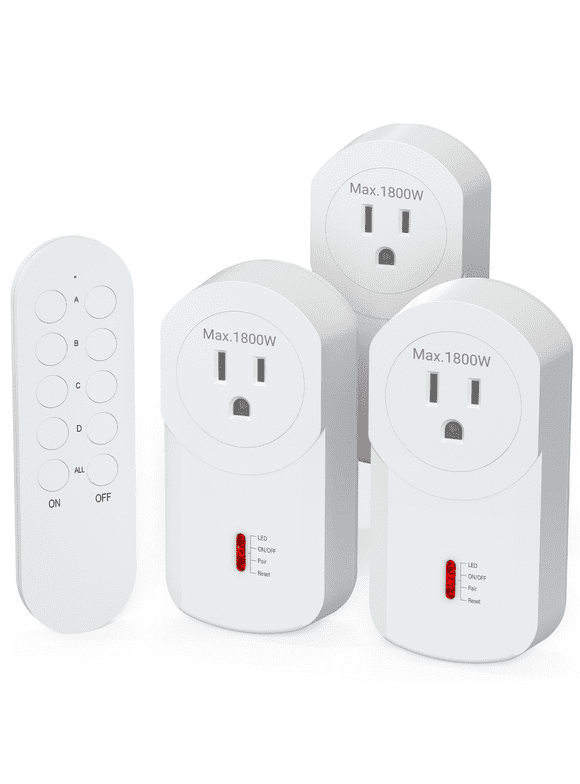 Remote Controlled Outlets in Outlets - Walmart.com