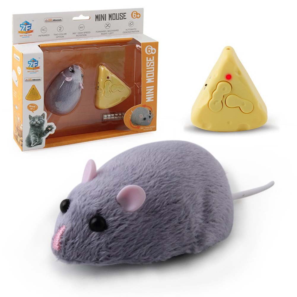 Wireless Remote Control Rat Toy Simulation Infrared Electronic Mouse ...