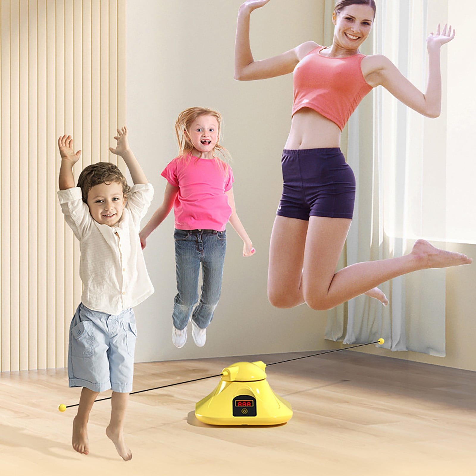 Wireless Remote Control Rope Skipping Machine | Portable Jump Rope ...
