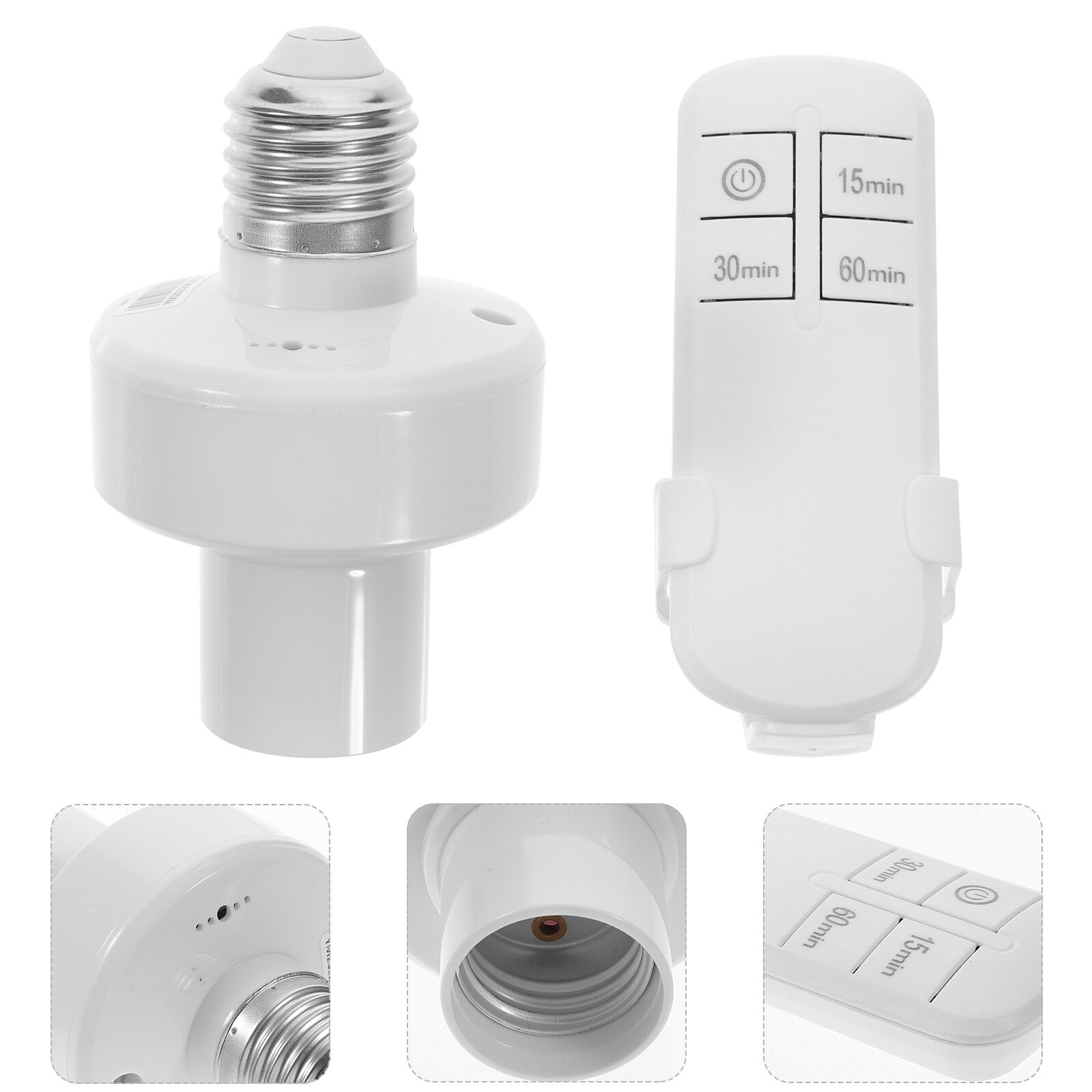 Wireless Remote Control Socket Remote Light Socket E27 Wireless Light ...