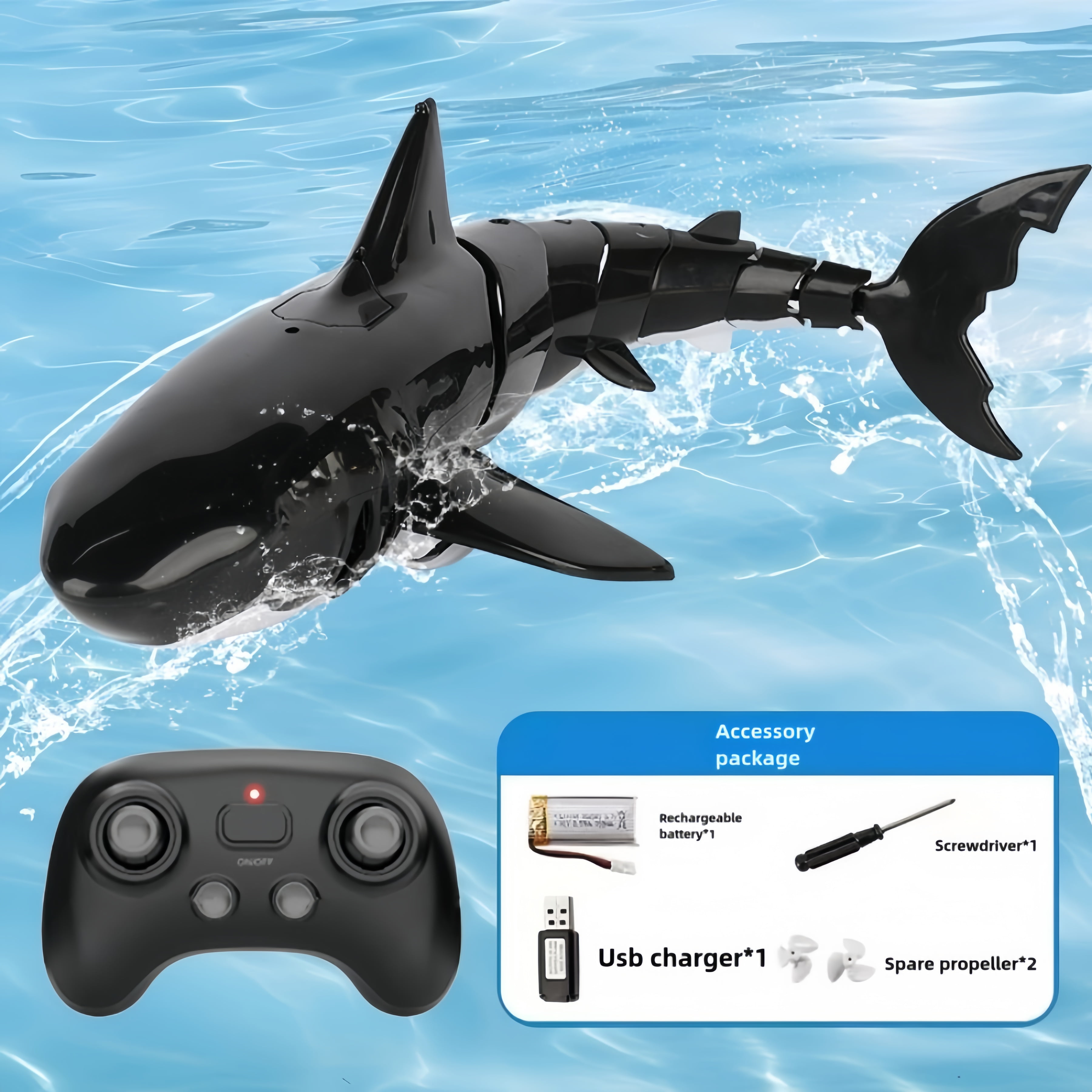 Wireless Remote Control Water Toy for Adults and Kids, 360 ° Spinning ...