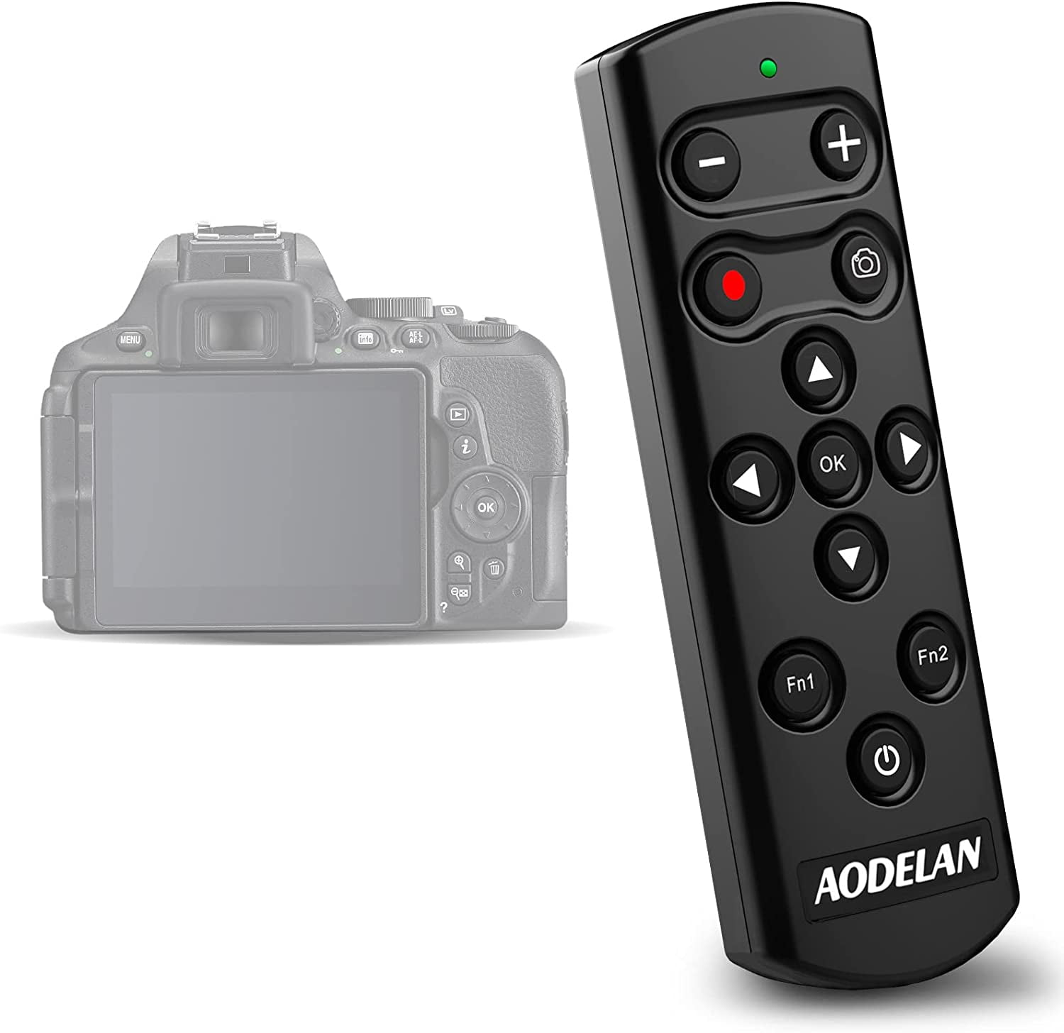 Wireless Remote Control for Nikon Digital SLR Cameras, Replace Nikon ML ...