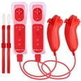 Wireless Remote Controller Gamepad Joystick for Nintendo Wii/ Wii U,2 ...