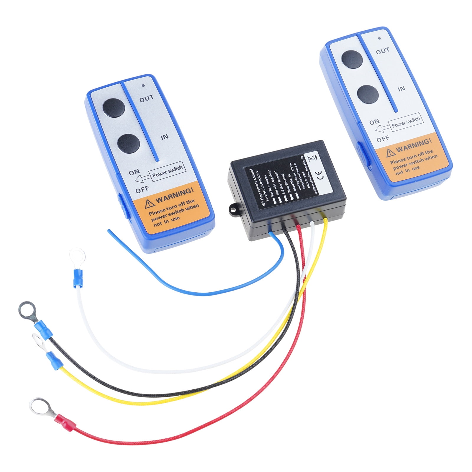 Wireless Remote Controller Kits for Electric Winches Marine Boat ...