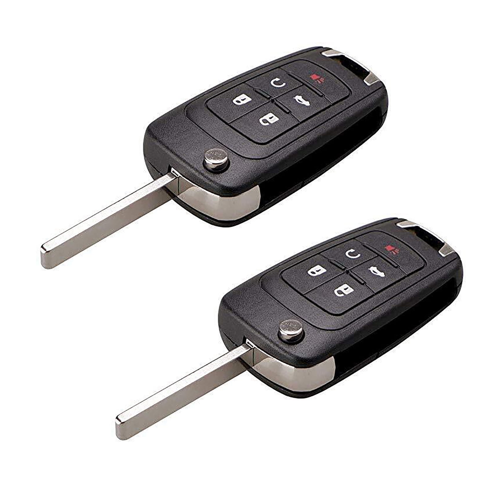 Wireless Remote Key Fob with Built-in Chip 5 Buttons, Fast Response ...