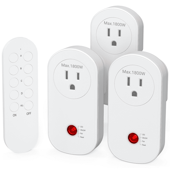 Remote Controlled Outlets in Outlets - Walmart.com