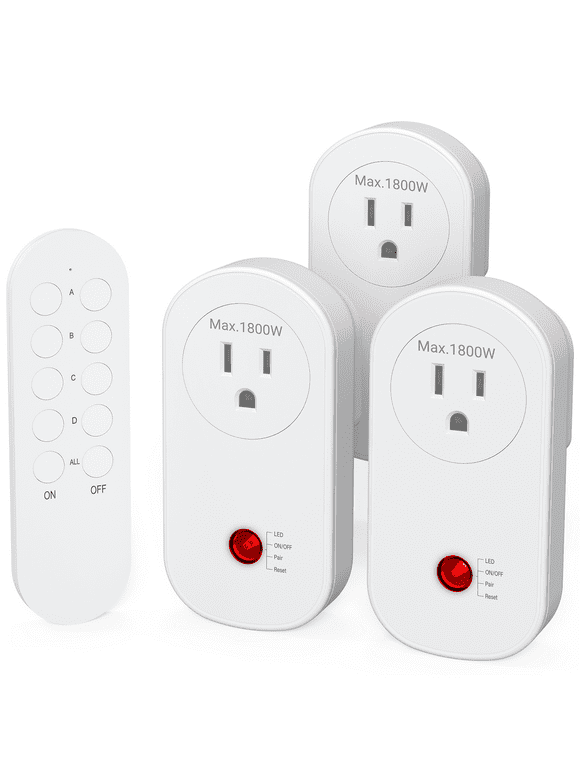 Remote Controlled Outlets in Outlets - Walmart.com