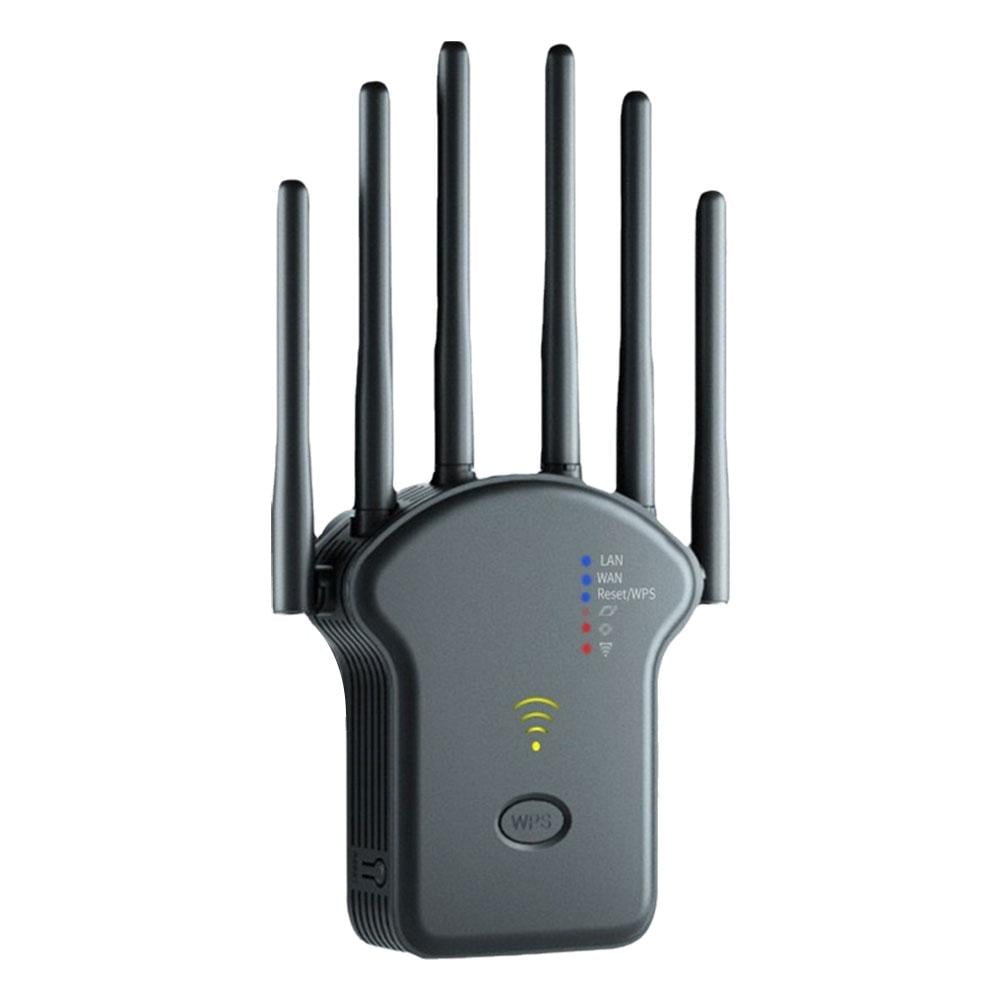 Wireless Repeater Wifi Signal Amplifier 2 Band Extender Home Router ...
