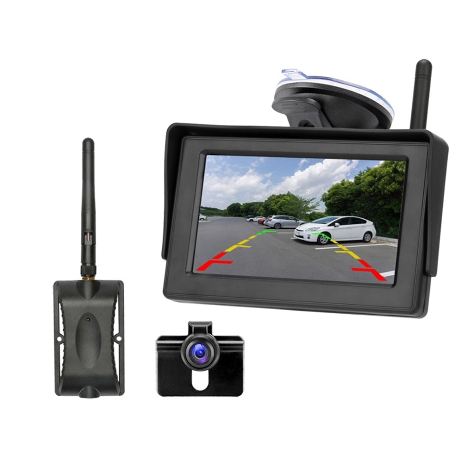 Wireless Reversing Camera 4.3'' Monitor IP68 Waterproof Backup Camera ...