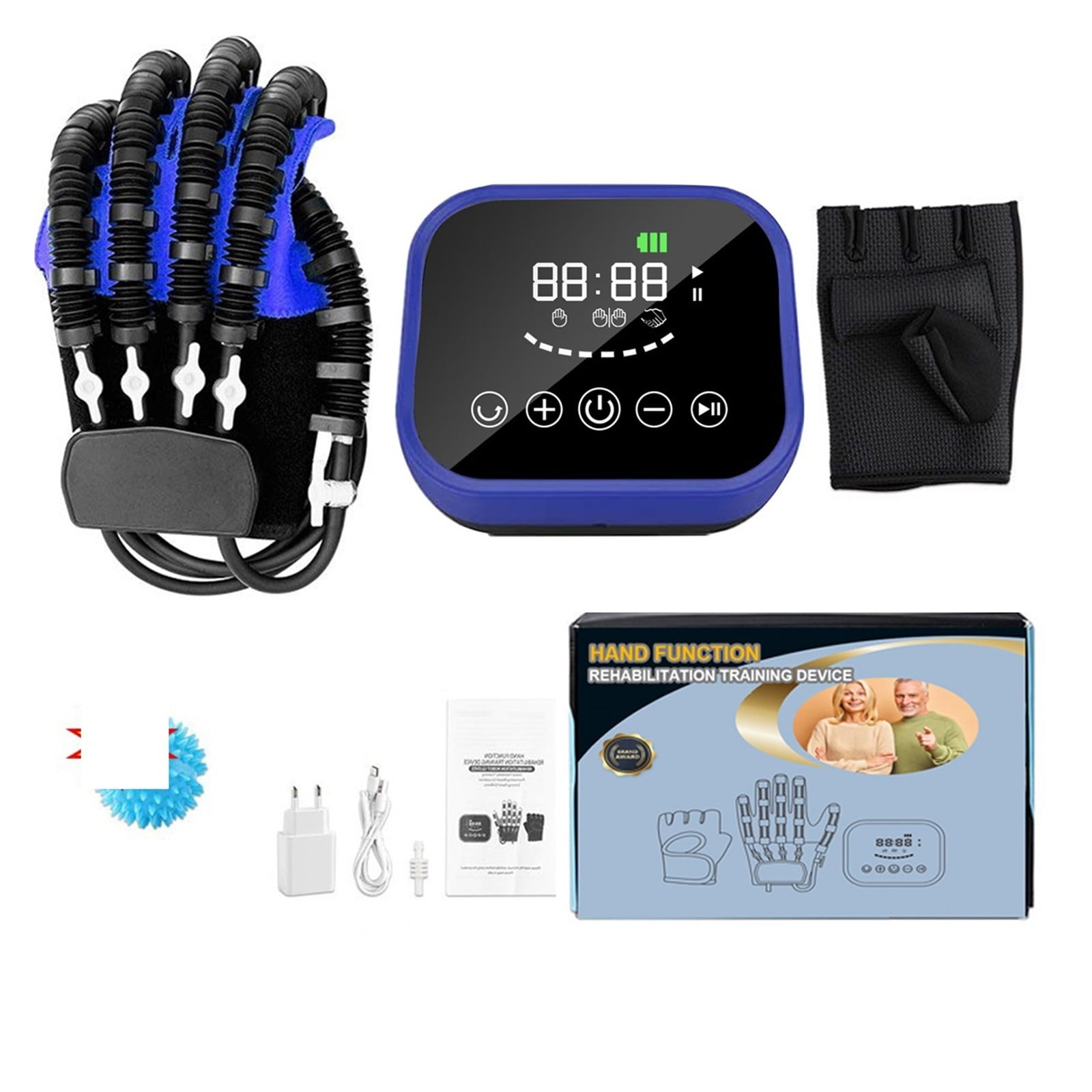 Wireless Robot Rehabilitation Gloves Stroke Hemiplegia Cerebral ...