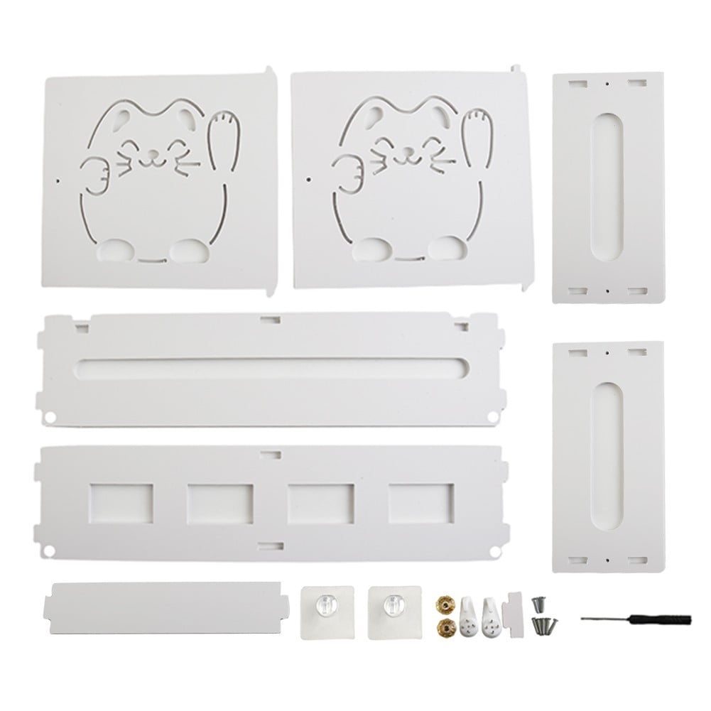 Wireless Router Rack No Punching Wall-Mounted WiFi Storage Box Shelf ...