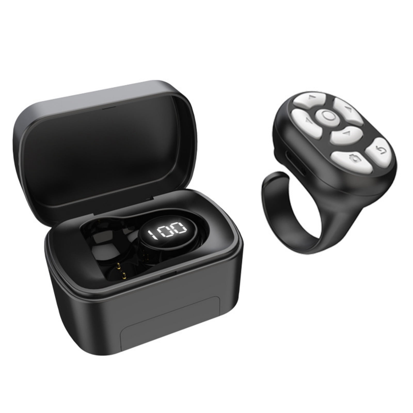 Wireless Scrolling Ring for Smartphones BT 5.3 Technology Ensures ...