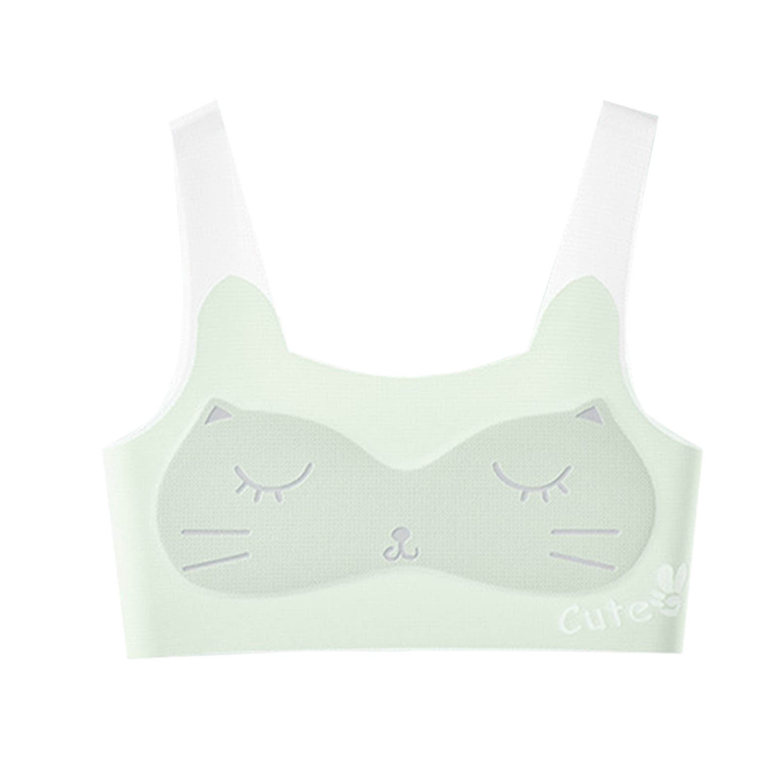 Wireless Seamless Bras for Girl New Girls' Bra Wirefree Developmental ...