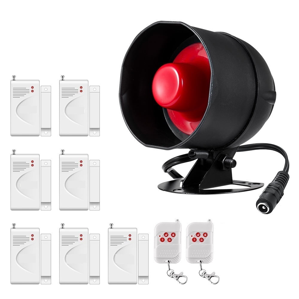 Wireless Security Alarm System Siren 433Mhz Home Burglar Motion Door ...