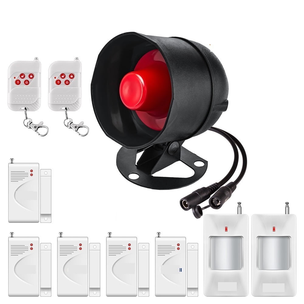 Wireless Security Alarm System Siren 433Mhz Home Burglar Motion Door ...