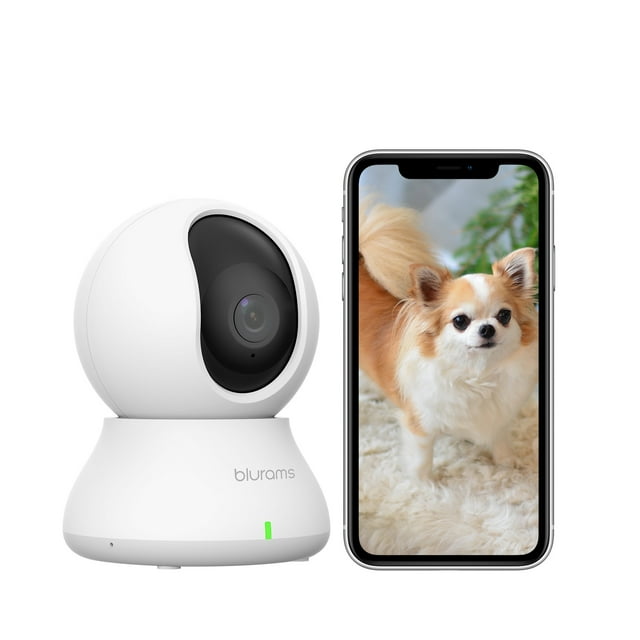 Wireless Security Camera 2K, Blurams Monitor Dog Pet Camera Indoor 360 ...