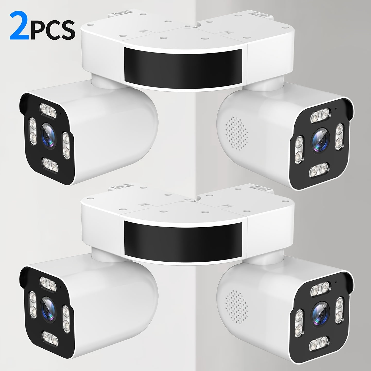 [Wireless Security Camera] 5.0MP Dual Lens PTZ Outdoor Cam - 360° View ...