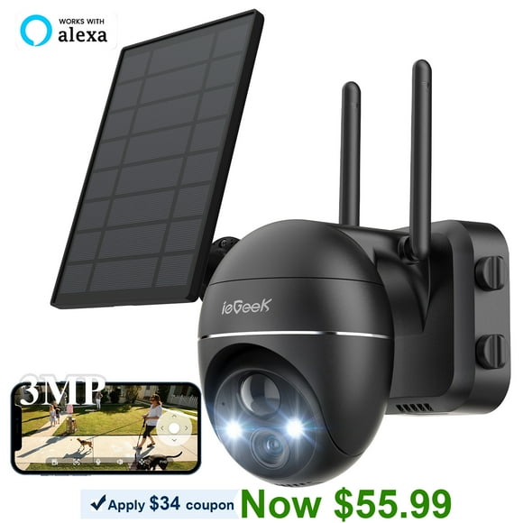 Solar Powered Outdoor Camera