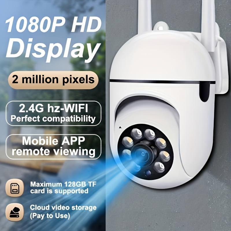 Wireless Security Cameras - With 1080P Full HD Resolution, WiFi ...