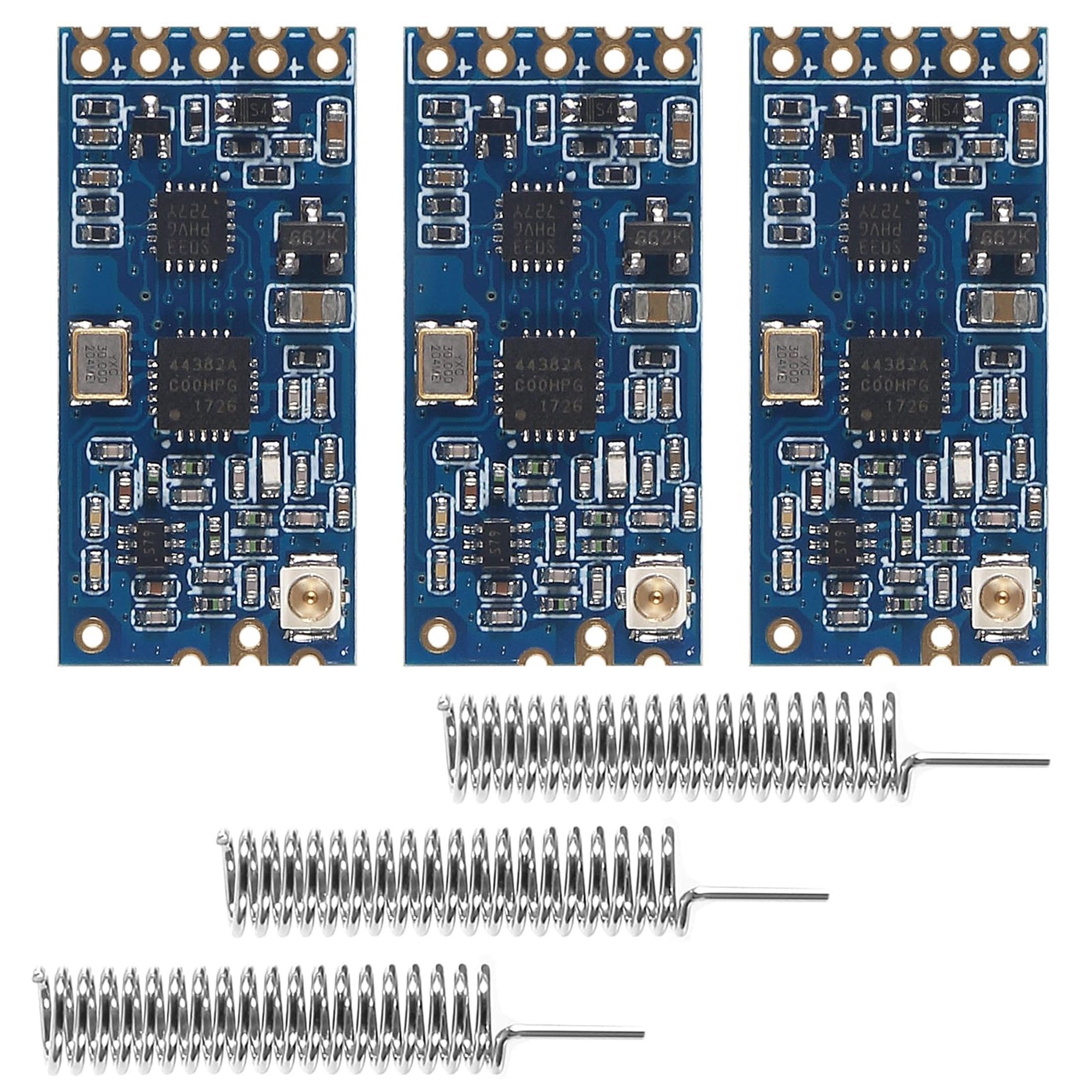 Wireless Serial Port Module Set with Antenna for 433MHz Communication ...